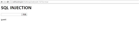 zj t Webhacking kr Challenge SQL Injection 우회