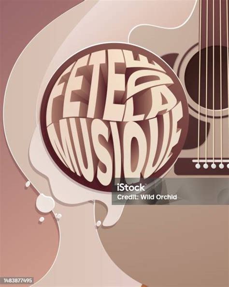 프랑스 세계 음악의 날 디자인 배경 종이 접기 종이 스타일 0명에 대한 스톡 벡터 아트 및 기타 이미지 0명 3차원 형태 World Music Day Istock