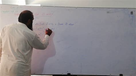 Lecture No 14 Properties Of Cube Root Of Unity Youtube