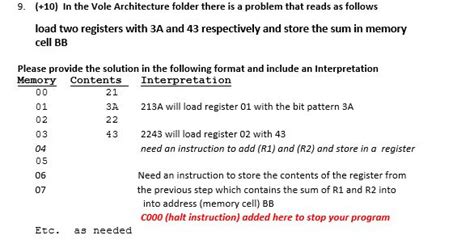 9 10 In The Vole Architecture Folder There Is A