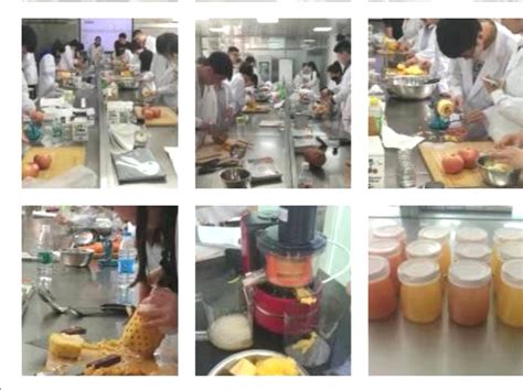 学生蛋糕裱花 食品与生物工程学院