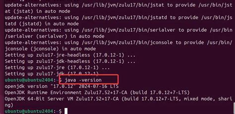 How To Install Zulu Java On Ubuntu 2404 Or 2204 Lts Linux Linuxshout