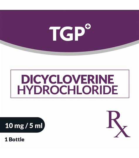 Rx Tgp Dicycloverine Syr 10mg 60ml