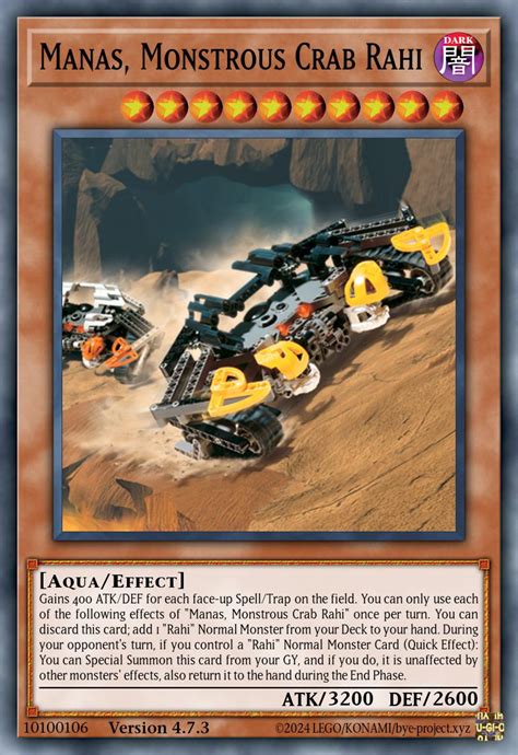 Theme Guide Rahi Nui Dark Rahi Bionicle Ygopro Expansion