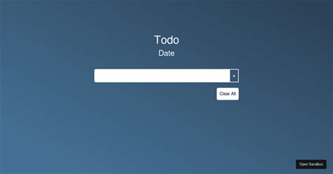 interview challenge codesandbox