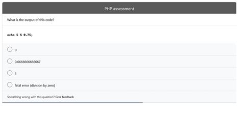 Php · Issue 3793 · Ebazhanovlinkedin Skill Assessments Quizzes · Github