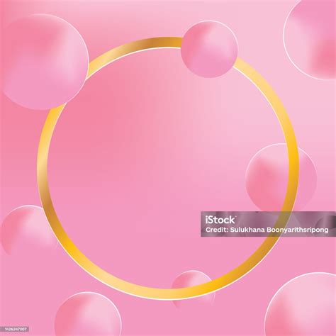 그라디언트 배경이 있는 템플릿 원입니다 파스텔 색상 벡터 일러스트레이션 0명에 대한 스톡 벡터 아트 및 기타 이미지 0명 구 그라데이션 Istock