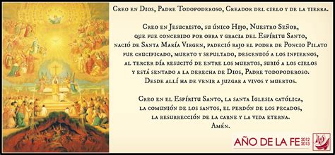 El Credo ♥ Creo En Dios Padre Todopoderoso Nuestra Carne