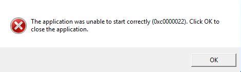 Fix The Application Was Unable To Start Correctly Xc When Opening Adobe Apps