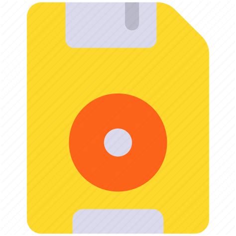 Floppy Disk Save File Technology Flash Drive Icon Download On