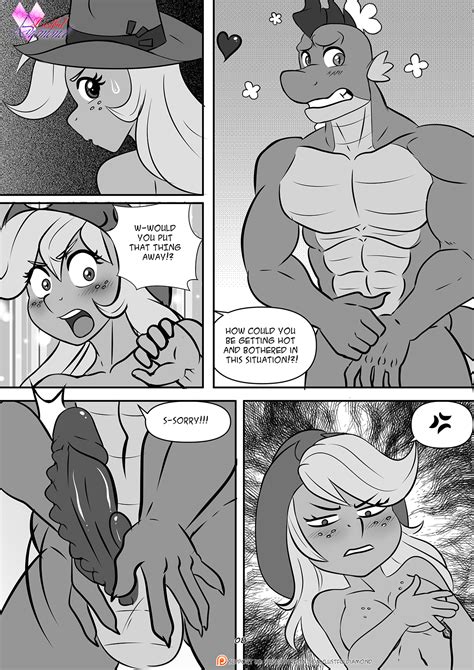 Rule 34 Anthro Anthrofied Applejack Mlp Balls Blush Comic Dragon