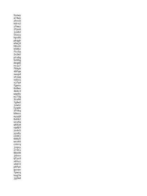 valid tokens pdf