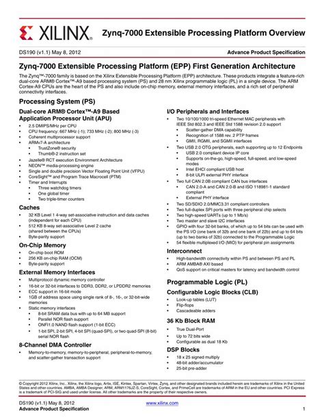 PDF Zynq Extensible Processing Platform Overviewxilinx Eetrend Files Eetrend Xilinx