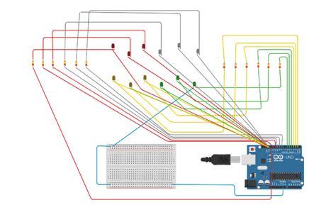 Circuit Design Reloj Tinkercad
