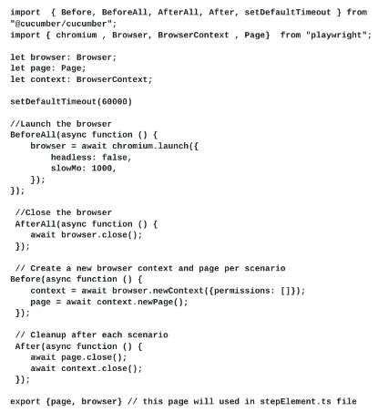 Blog Playwright Cucumber Typescript Setup Tudip