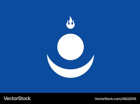 Mongol Empire Flag Royalty Free Vector Image Vectorstock