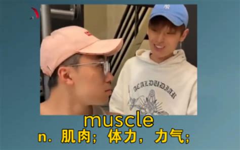 《跟健身教练说，你练的都是死肌肉！》 Muscle：n 肌肉；体力，力气； 铭铭背单词 铭铭背单词 哔哩哔哩视频