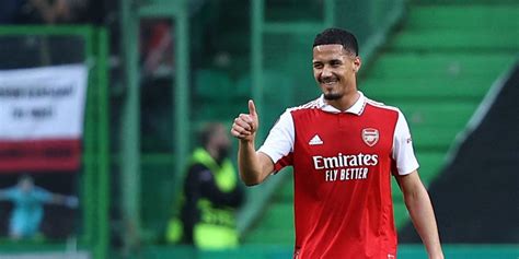 Arsenals William Saliba Names 32 Yo Rival As Inspiration