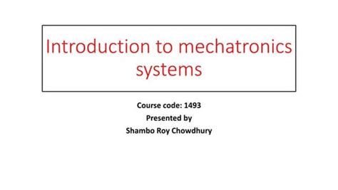 robotics sensors and simulation pptx