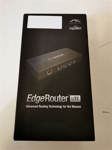 Ubiquiti Edgemax Edgerouter Lite 3 Port Router Erlite 3 Computers And Tech Parts And Accessories