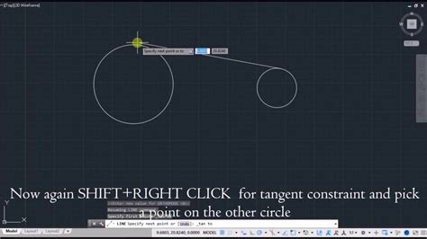 Tangent Between Circles In Babacad Guglchef
