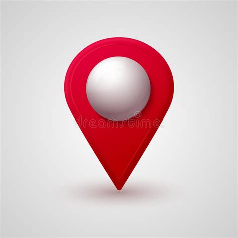 Map Location Pointer 3d Arrow Navigation Icon For Web Banner Logo Or