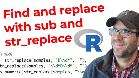 How To Write A Simple Regular Expression In R Using Sub And Strreplace