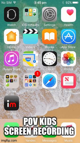 Pow Ios 10 Screen Recording Imgflip