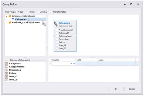 Bind A Report To A Join Based Federated Data Source Net Reporting