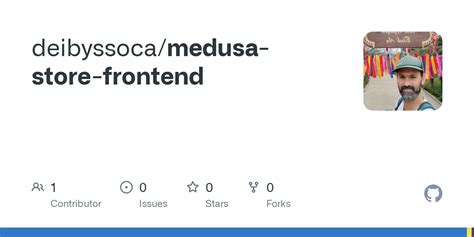 github deibyssoca medusa store frontend