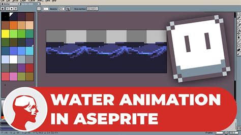 Tiled Water Animation In Aseprite Youtube