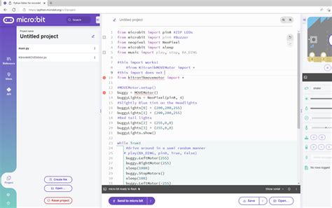Editor Will Not Allow Mixed Case File Names Issue Microbit Foundation Python Editor V