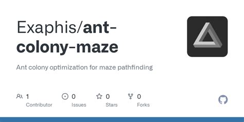 Github Exaphisant Colony Maze Ant Colony Optimization For Maze Pathfinding