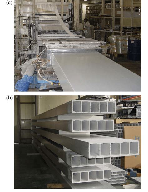 fabrication of a gfrp deck section a a pultruded section passing