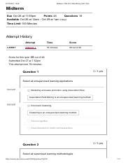 Midterm CSE 572 Data Mining 2021 Fall 1 Pdf 27 10 2021 19 58 Midterm