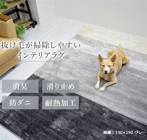 【楽天市場】【ポイント5倍】【愛犬愛猫用】 消臭ラグ ワグ 【日本製】 ※メーカー直送品 カーペット ペット 消臭 抜け毛が取りやすい 掃除が
