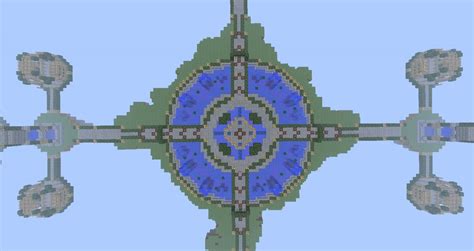 Awesome Floating Island Spawn Minecraft Map