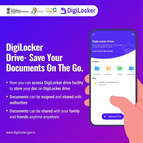 DigiLocker On Twitter DigiLocker Drive Offers A Secure And Reliable Storage Facility And