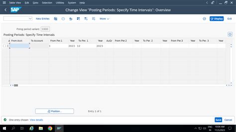 Posting Period Error In Migo While Goods Receipt A Sap Community