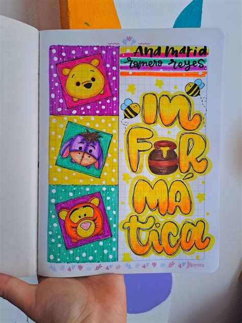 Pin De Valentina En Maria En 2025 Portadas De Cuadernos Formas De