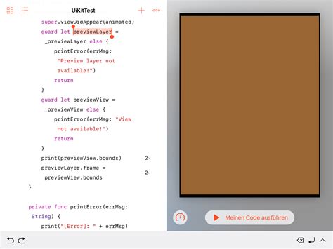 Ios Swift Playground Ipad Cameras Access Stack Overflow
