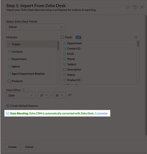 Zoho CRM Analytics Connector Help