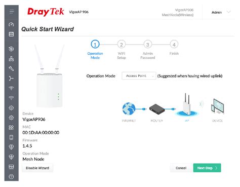 New DrayTek Dual Band WiFi Access Point VigorAP I LAN Technology