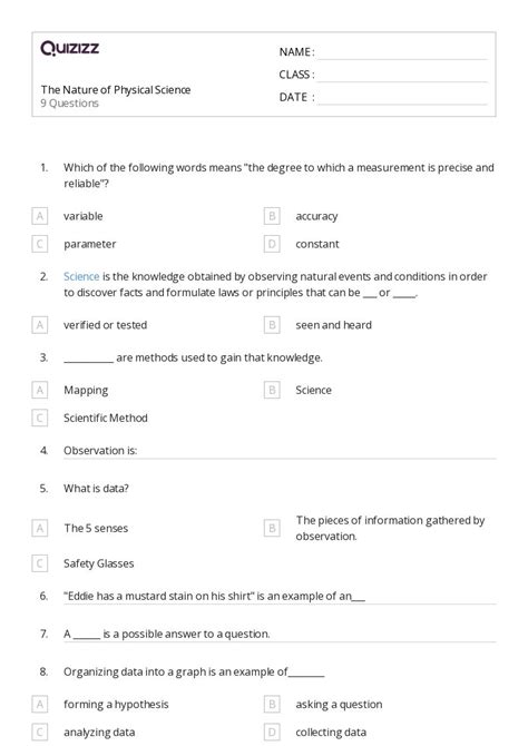 50 Organizing Data Worksheets For 8th Grade On Quizizz Free Printable