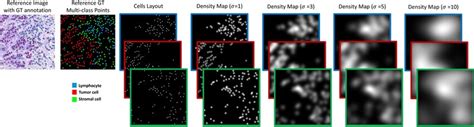 Illustration Of The Multi Scale Density Maps Generated From A Dot Map Download Scientific