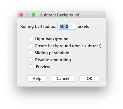 Imagej Macro Subtract Background Dialog Popping Up Knime