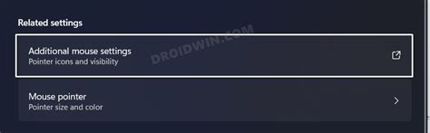 Mouse Pointer Not Working Windows 11