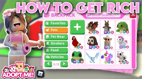 3 Pro Tips How To Get Very Rich In Roblox Adopt Me In 1 Week Adoptme