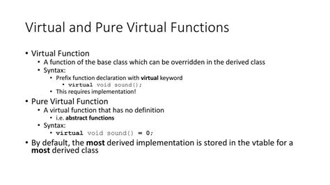 lecture 5 inheritance polymorphism object memory model the visitor