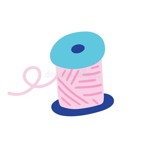 Sewing Thread Bobbin Stock Vector Illustration Of Fashion 99162516